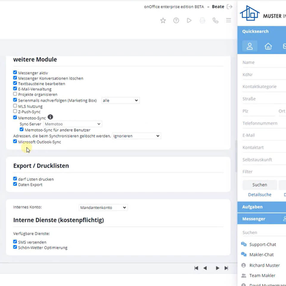 Microsoft 365 - onOffice